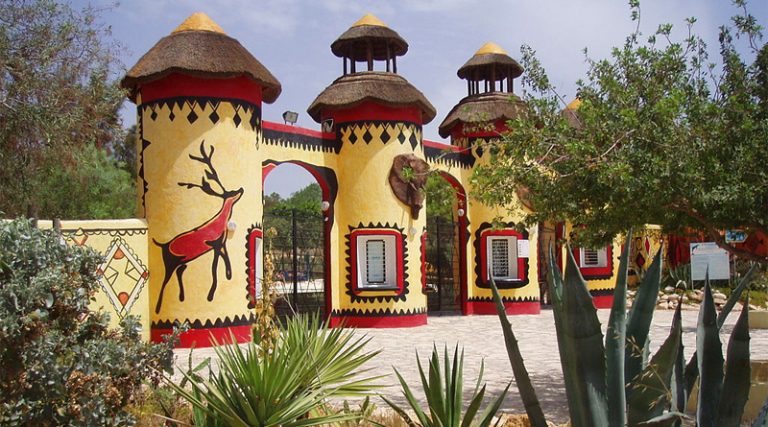 Der zoologische Friguia-Park zwischen Sousse und Hammamet ...